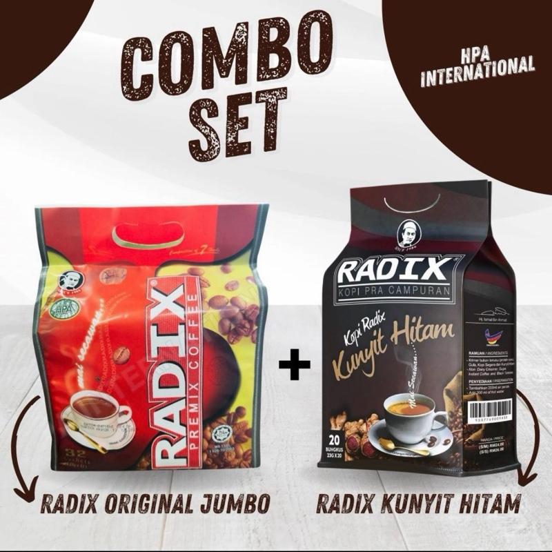 COMBO SET (RADIX JUMBO + RADIX KUNYIT HITAM) - TikTok Shop Malaysia