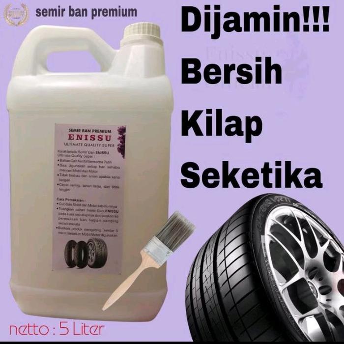 Jual ENISSU SEMIR BAN PREMIUM GRADE A netto 5Kg & 1Kg - Enissu semir ...