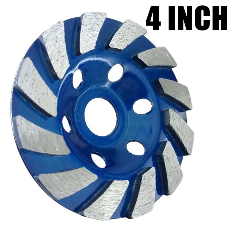 Diamond Cup Wheel 4" Turbo / Diamond Grinding Wheel Turbo 4 Inch - Shop ...