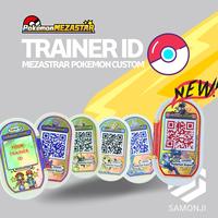 Jual MEZASTAR TRAINER ID TAG CUSTOM DESIGN POKEMON INDONESIA ...