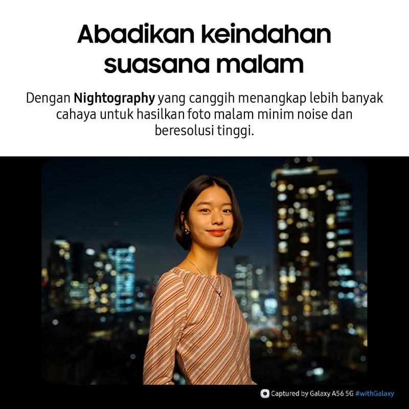 Samsung Galaxy A56 5G 8/256GB Awesome Pink | HP Android Terbaru ...