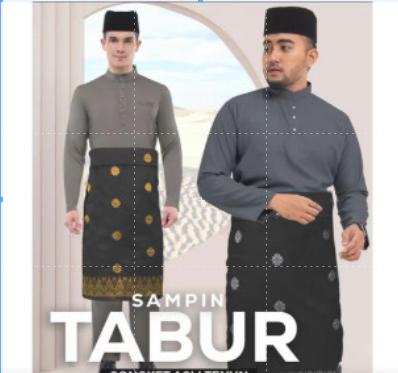 SAMPIN BUNGAH TABUR BLACK SILVER & BLACK GOLD FULL BORDER 2.10 - TikTok ...