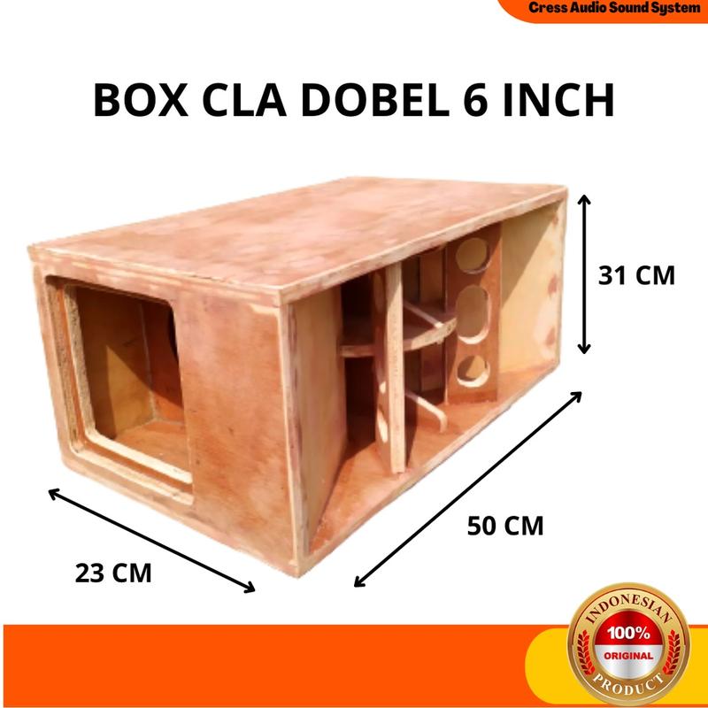 Box Speaker Sound System CLA Turbo Doble 6 Inch Triplek 12mm - Shop ...