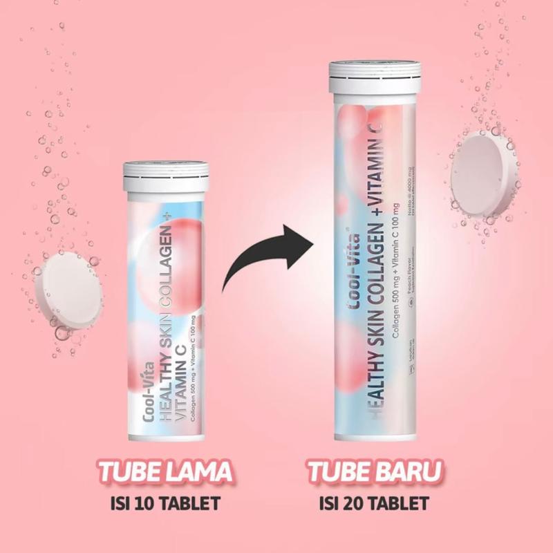 Kemasan baru 20 tablet COOLVITA COLLAGEN TUBA / PENCERAH KULIT - Shop ...