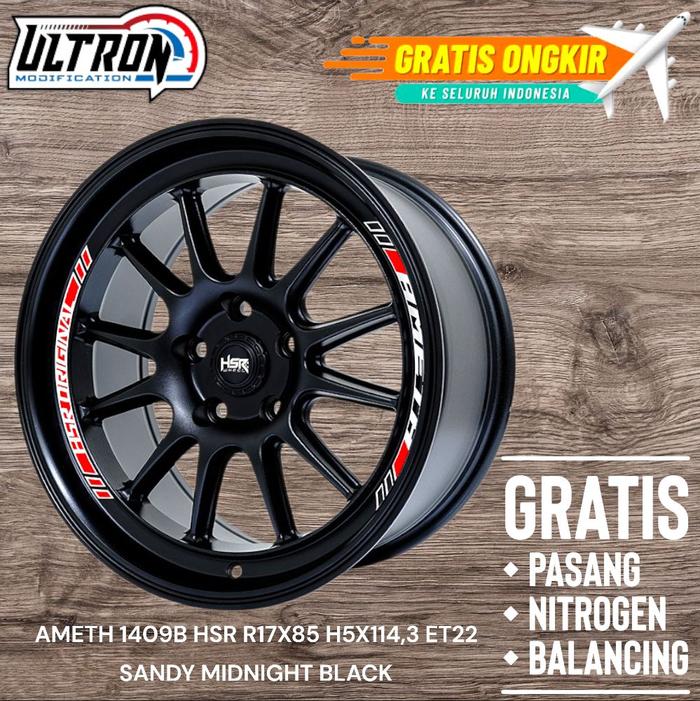 Jual Velg Hsr Ameth R17 Buat Xpander Reborn Civic Xtrail Rush Dll Mobil ...