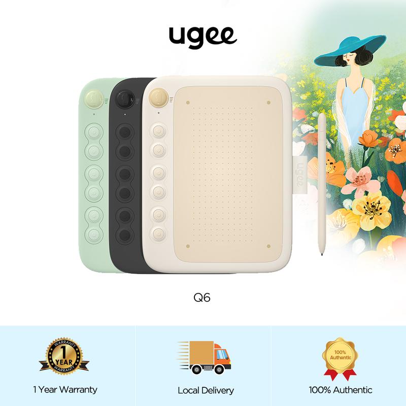 UGEE Q6 Mobile Drawing Tablet Graphic Tablet Good For Androi - TikTok ...