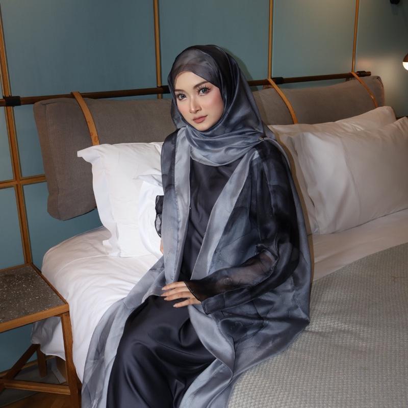 MARBLE ABAYA Vol 2 exclusive - TikTok Shop Malaysia