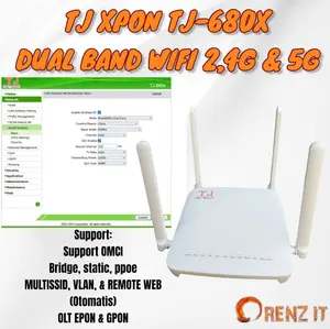 F680C DUAL BAND DUAL UPLINK XPON EPON GPON - Shop | Tokopedia