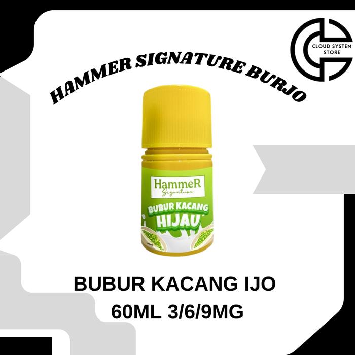 Jual HAMMER SIGNATURE BUBUR KACANG HIJAU FREEBASE 60ML - 3MG - Kota ...