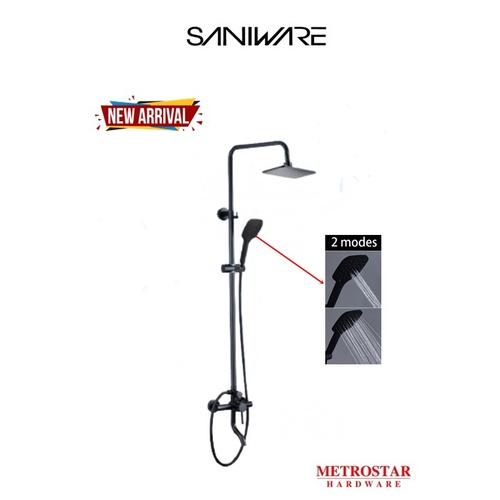 Saniware 3 Way Black Shower Set - TikTok Shop Malaysia