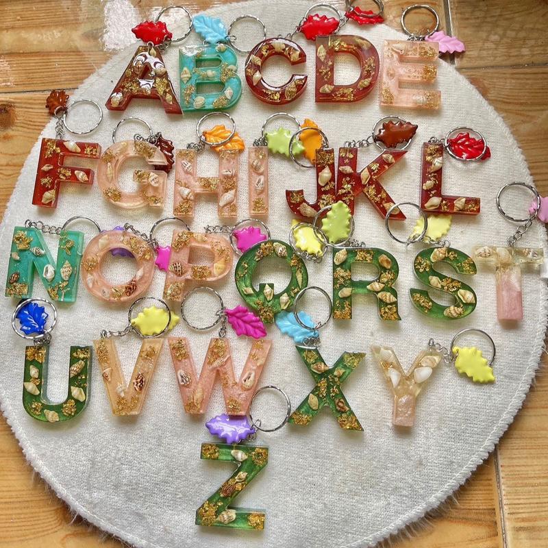 Keychain huruf abjad A to Z - TikTok Shop Malaysia