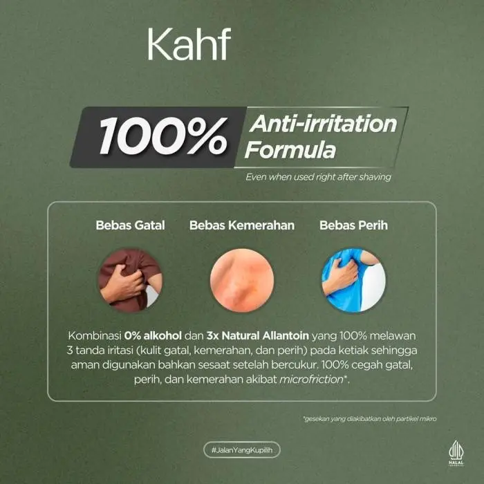 KAHF Antiperspirant Deodorant Roll On 45 ml - Deodorant Pria Kering ...