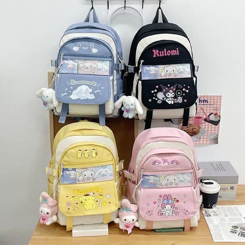 Tas Ransel Sekolah Anak Cewek SD Dan SMP Tas Ranse Motif Kuromi - Shop ...