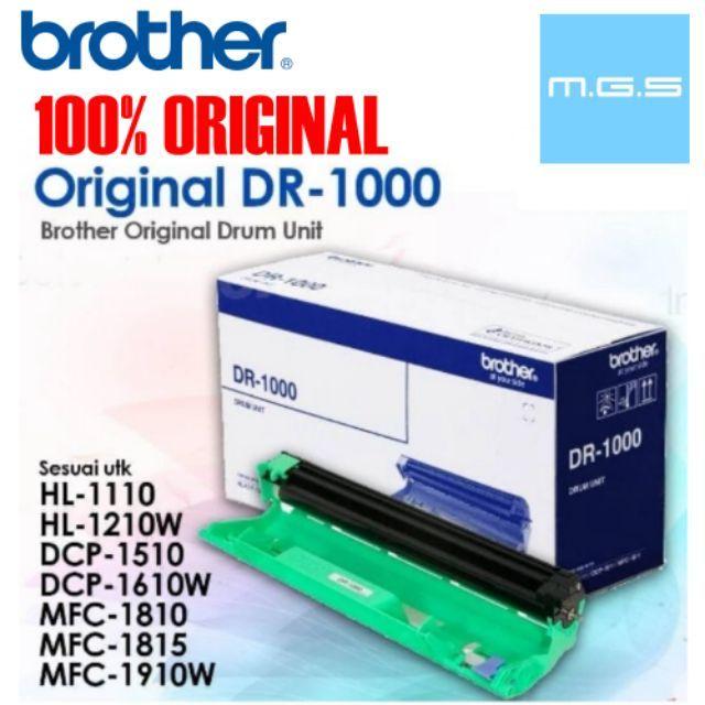 ORIGINAL BROTHER DR1000 Drum - HL-1110, HL-1210W, DCP-1510, DCP-1610W ...