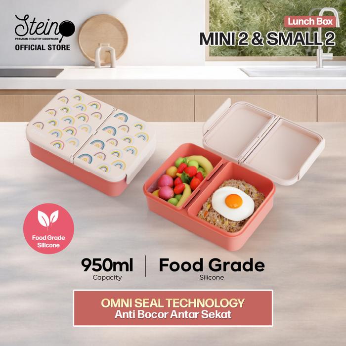 Promo STEIN Lunch Box - Snack Box Mini/Small - Kotak Makan/Kotak ...
