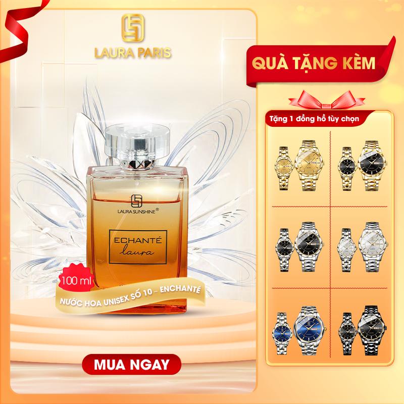Nước hoa nam nữ Laura Paris #10 Enchanté Laura - Eau De Parfum - TikTok ...