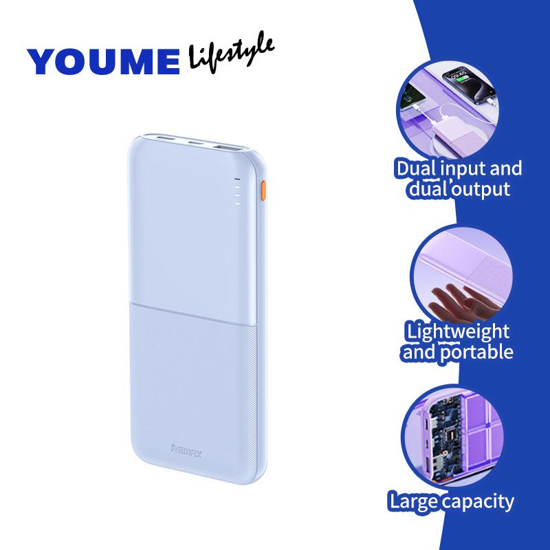 YouMe REMAX Ruiliang 2.4A fast charging mobile power bank Cross-border ...
