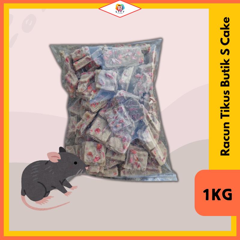 Racun Tikus BUTIK S CAKE 1 Kg bunuh Tikus Berkesan Murah FGV - TikTok ...