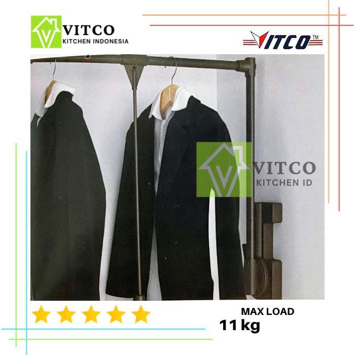 VITCO Wardrobe Lifter AC 700 Slow motion / Gantungan Baju tarik - Shop ...