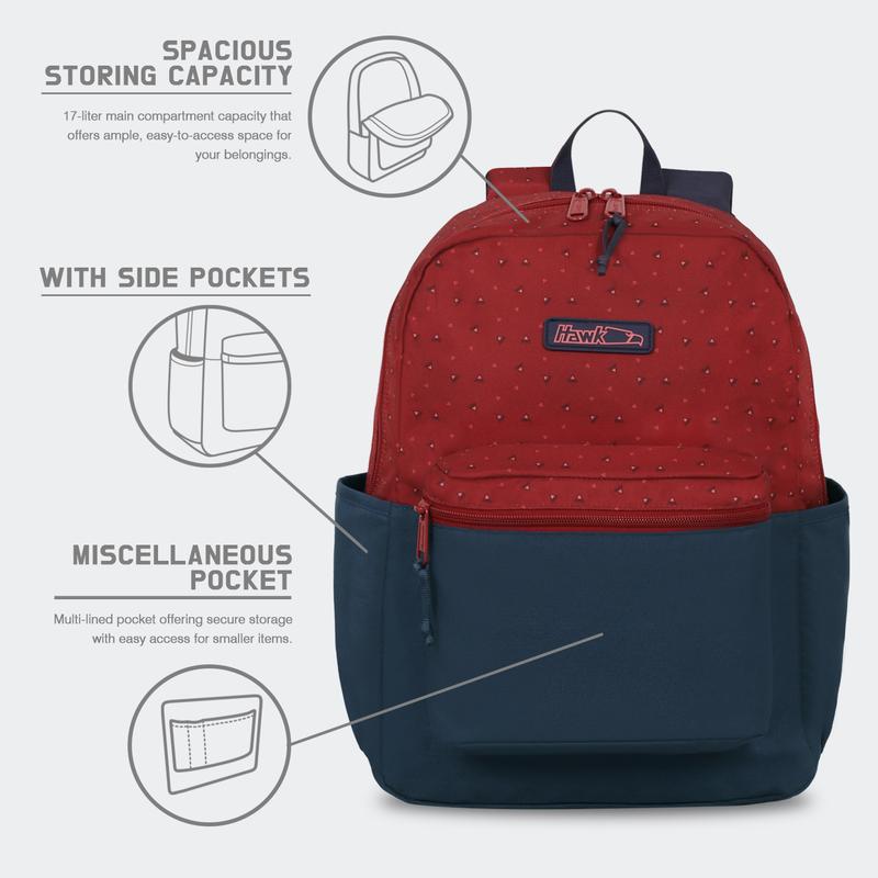 [HAWK PROMO] hawk_5958_backpack_with_side_pocket - TikTok Shop Philippines