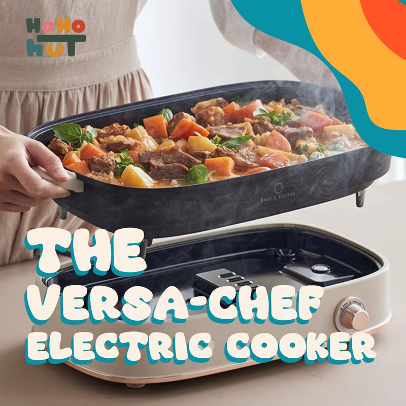 Versa-Chef Cooker | Steamboat | BBQ | 2-in-1 | Grill Plate | - TikTok ...