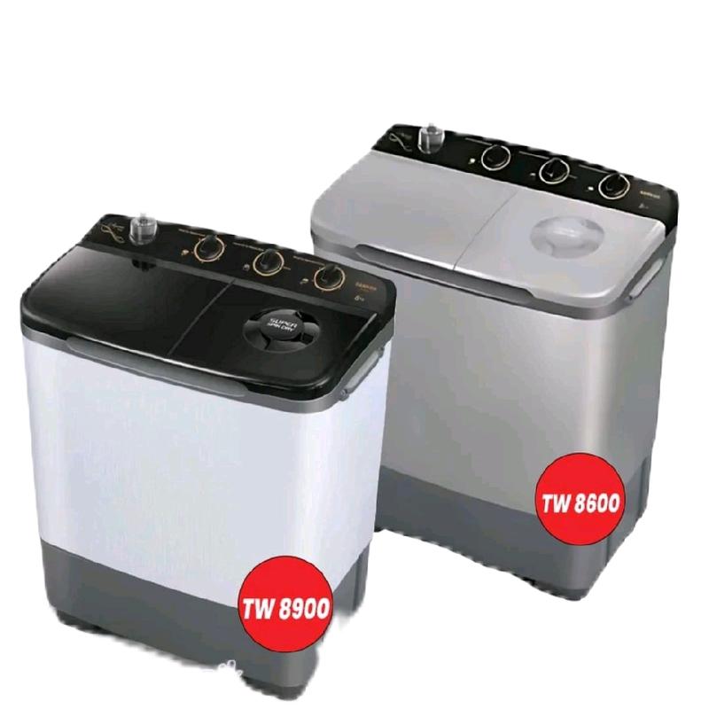 (EXCLUSIVE LIVE) M3sin CUc1 2 Tabung Kapasitas 8 Kg Transparan TW 8900 ...