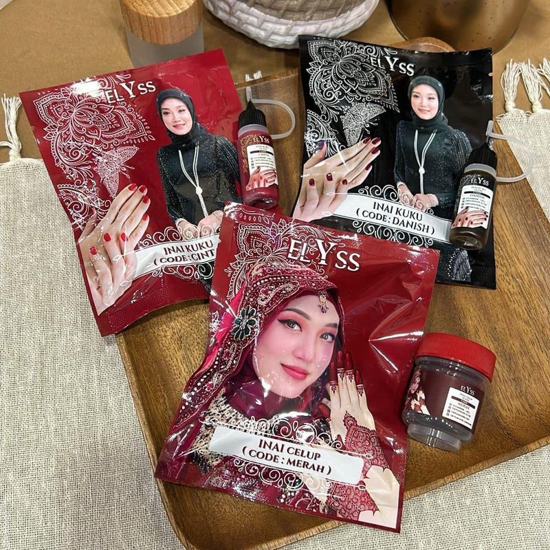 Inai Kuku Elyss New Packing - TikTok Shop Malaysia