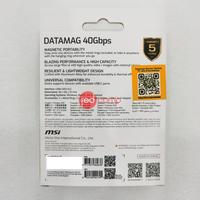 Promo MSI DATAMAG 40Gbps 1TB MAGNETIC PORTABLE SSD External SSD USB ...