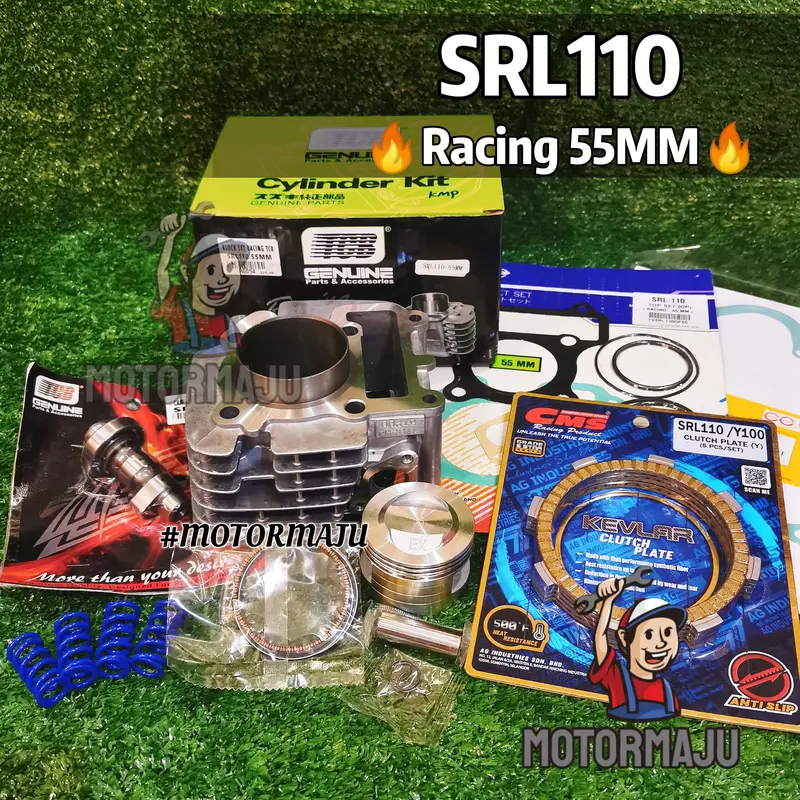 Combo SRL110 RACING 55MM 56MM (6 in 1) Block full set Camshaft - TikTok ...