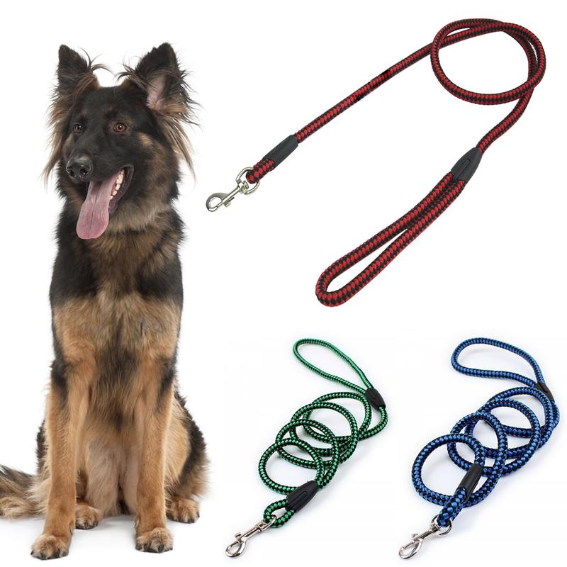 Quality Pet Dog Leash Slip Rope Lead Leash Nylon Duty Braide - TikTok ...