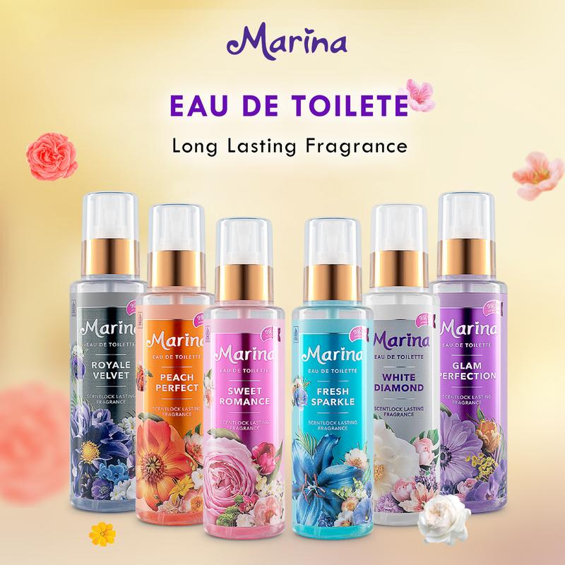 Marina Eau De Toilette Sweet Romance / Fresh Sparkle / Glam Perfection ...