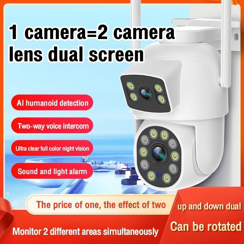 live cctv 360 Dual lens camera wifi outdoor indoor cctv camera security ...