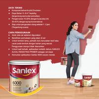 Jual Sanlex 6000 - Cat Tembok Interior dan Eksterior - 5 Kg dan 1 Kg ...