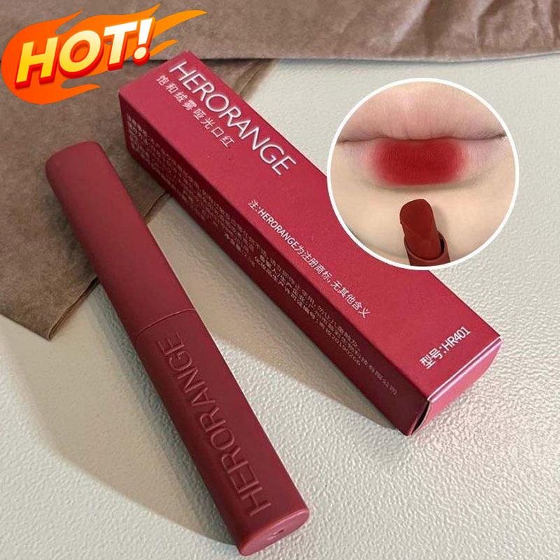 Hitam Lipstick Makeup Gincu Merah Tiub Nipis Matte, HERORANGE, - TikTok ...