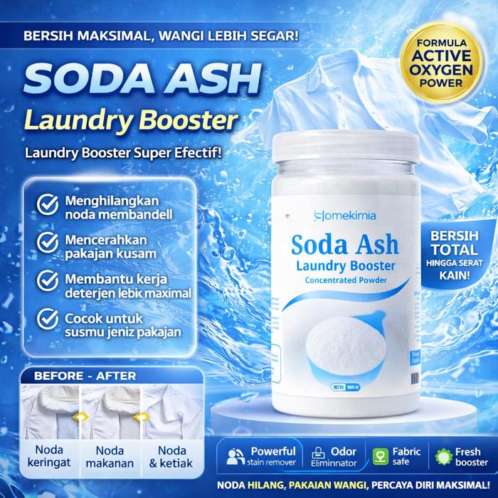 Promo Soda Ash Dense - Laundry Booster / Washing Soda Pembersih dan ...