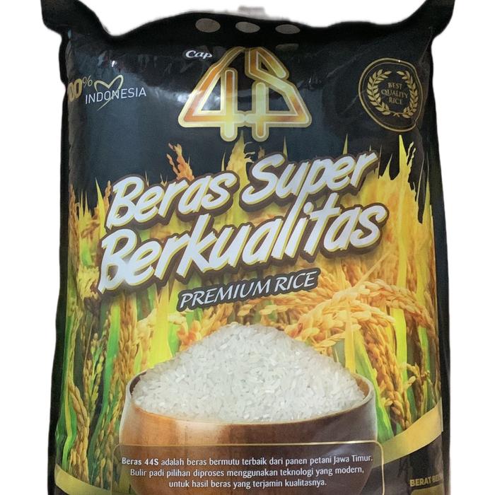 Jual Beras 44S Hitam Premium 5Kg - 5kg - Kab. Sidoarjo - Toko Sembako ...