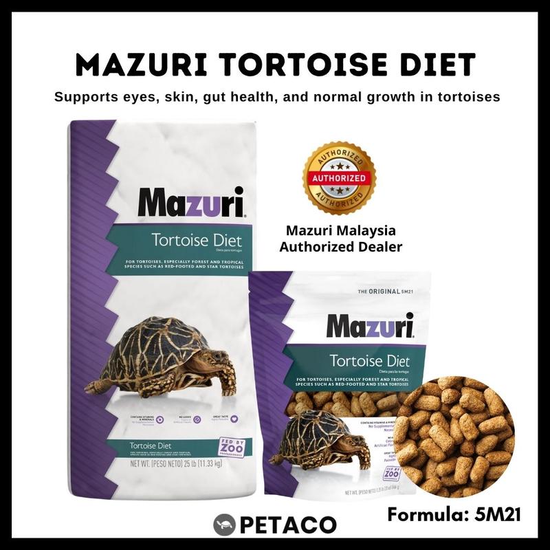 MAZURI Tortoise Food 5M21 REPACK 1KG HIGH FIBER TORTOISE DIE - TikTok ...