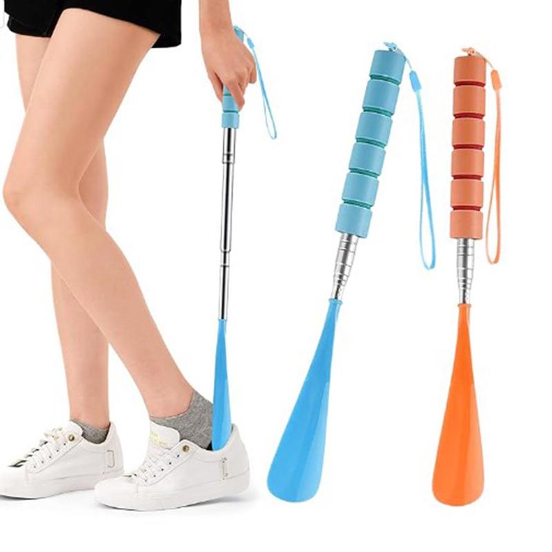 1 PC Stainless Steel Telescopic Shoe Puller Pull Tool Shoehorn - TikTok ...