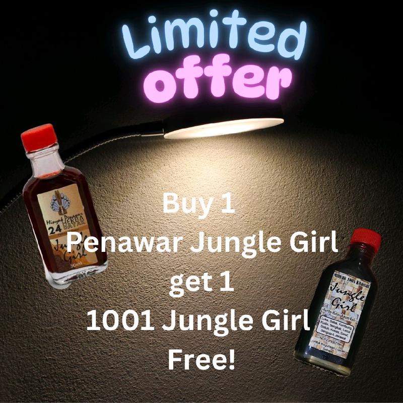 BUY 1 FREE 1 - Minyak Penawar 24 Jungle Girl Aromatheraphy free 1001 Jungle girl - TikTok Shop ...