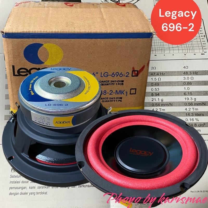 Speaker subwoofer 6 inch Double Coil legacy LG 696-2 - Shop | Tokopedia