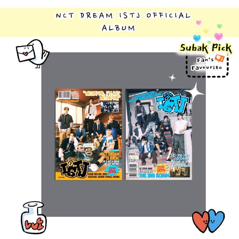 NCT Dream ISTJ Album Official SEALED - TikTok Shop Malaysia