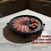 Jual Grill Bulgogi Pan Wajan Korea Panggang Bakar Daging Sapi Ikan ...