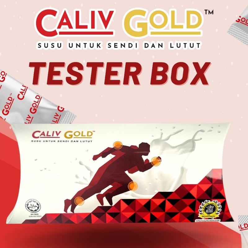 CALIV GOLD Susu Kambing Tester Box 50g 2 sachet x 25g Susu Untuk ...