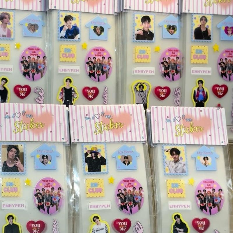 STICKER SHEET DECO ENHYPEN BY JJHSTUDIO - Shop | Tokopedia