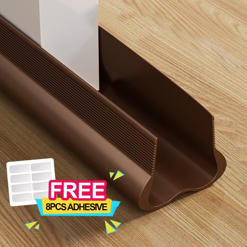 *READY STOCK*PVC Door Seal Strip Gap Stopper Blocker Doorsto - TikTok ...