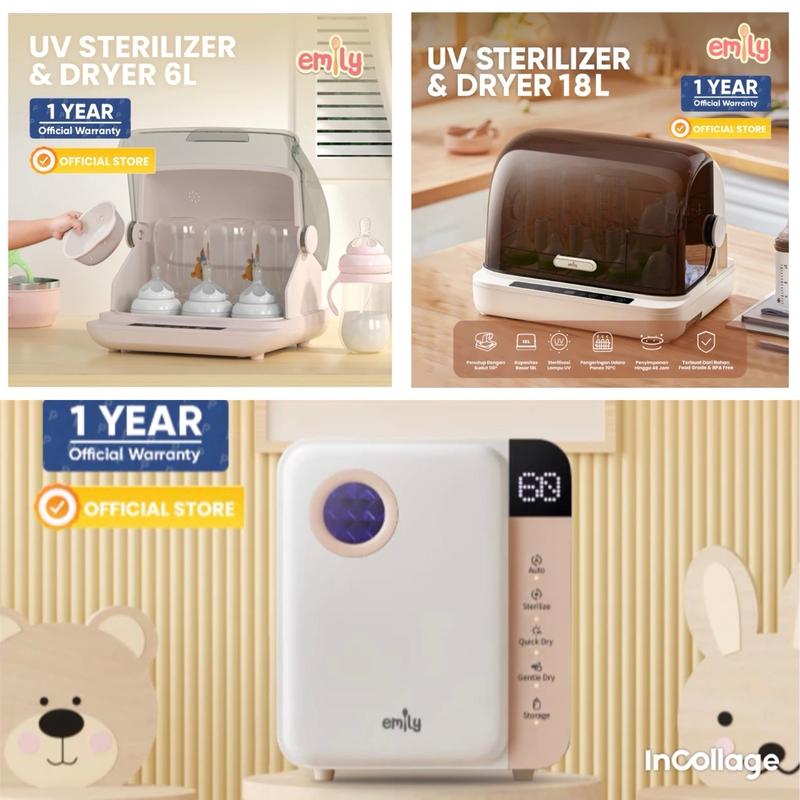 [FREE BUBBLEWRAP] Emily UV Sterilizer Dryer 6L 18L 25L Steri - Shop ...