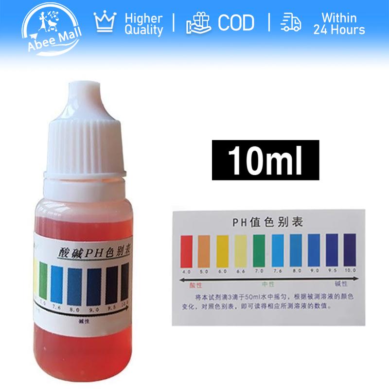 10ML PH Tester Liquid Drops Acid-Base Analysis Reagent - TikTok Shop ...