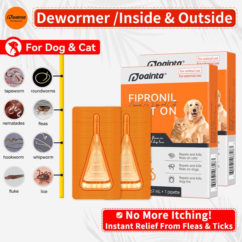 Puainta Fipronil Dogs & Cats Flea & Tick Treatments dewormer - TikTok ...