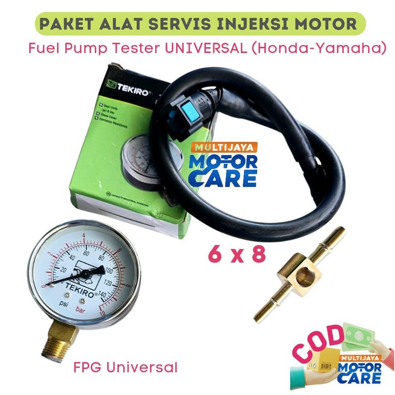 Alat Ukur Tekanan Pompa Bensin Sepeda Motor dengan Manometer - Shop ...