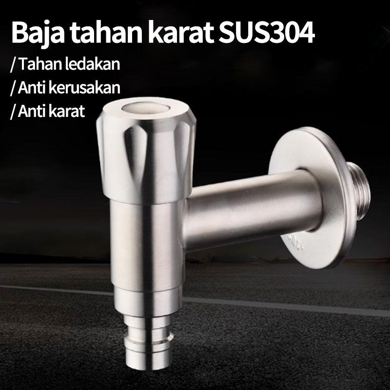 Ready Stock!!! SUS 304 kran mesin cuci/kran wudhu stenlies/kran - Shop ...